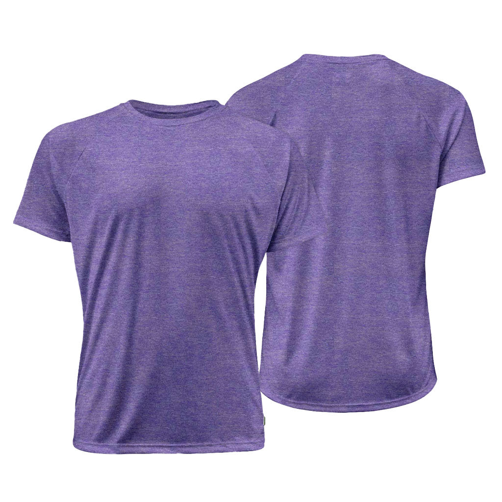 Raglan Jersey - Heather Purple